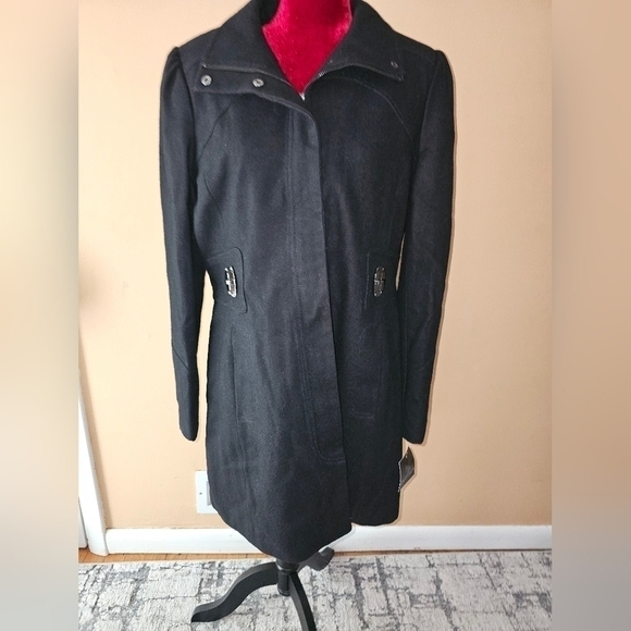 Apostrophe | Jackets & Coats | Nwt Apostrophe Coat Black Missy Wool ...
